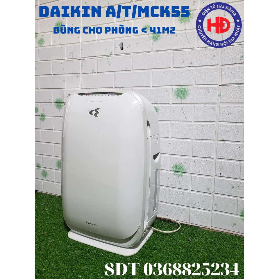 MÁY LỌC KHÔNG KHÍ DAIKIN MCK55/ACK55. LỌC BỤI MỊN, TẠO ẨM, KHỬ KHUẨN, NÁM MỐC, HỖ TRỢ SỬA CHỮA ...