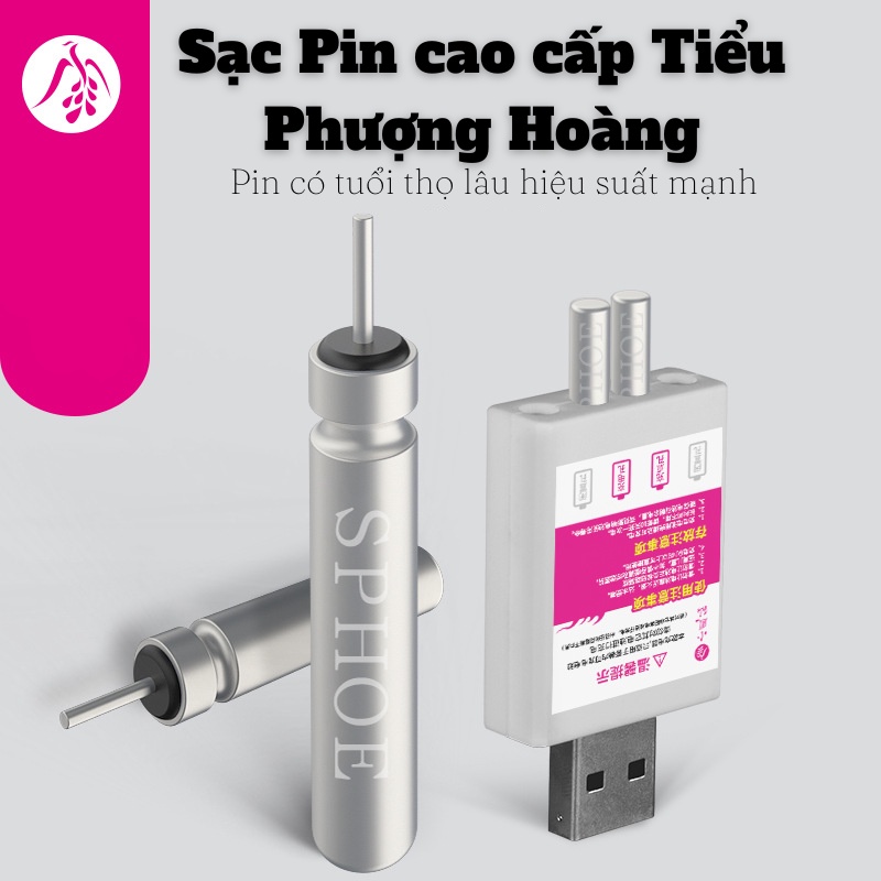 Sạc Pin Phao Câu Đài cao cấp Tiểu Phượng Hoàng , thời gian sử dụng lâu hơn , lõi cacbon giúp ...
