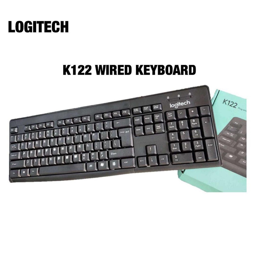 Bàn Phím Logitech K122 Usb | Shopee Việt Nam