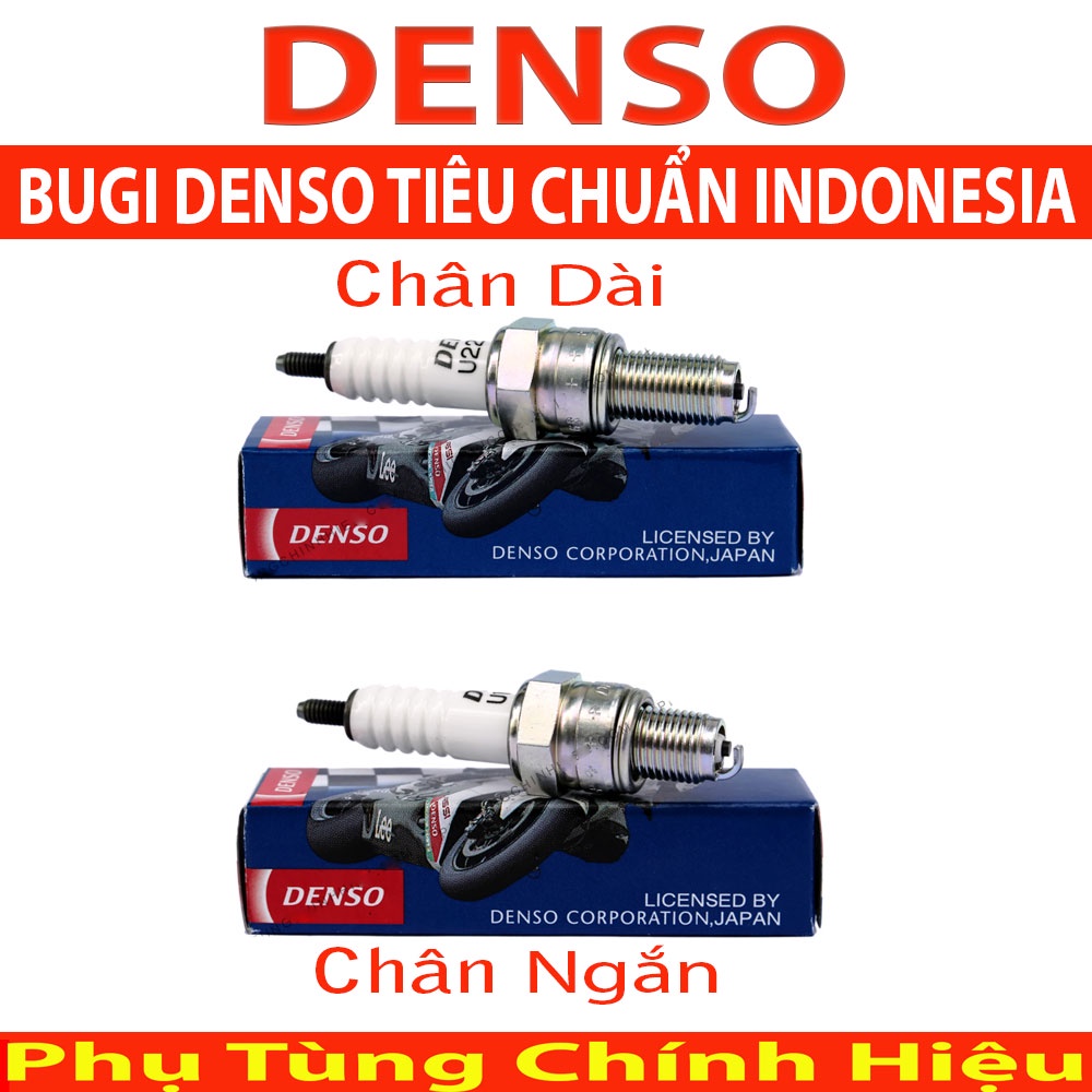 BUGI DENSO CHÍNH HÃNG INDONESIA GẮN MỌI LOẠI XE MÁY | Shopee Việt Nam