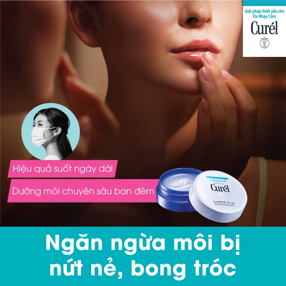 Son Dưỡng Môi Curél Intensive Moisture Care Moisture Lip Care Balm ...