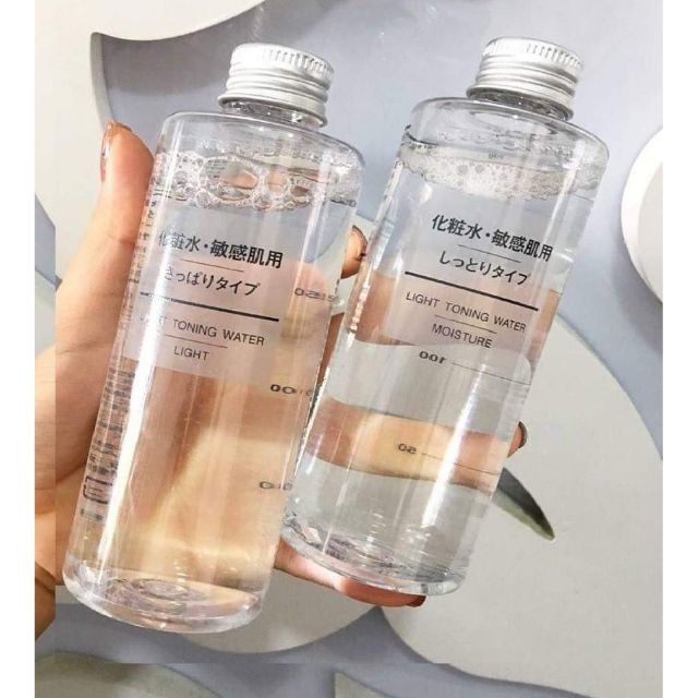 Nước hoa hồng Muji Light Toning Water High Moisture 200ml | Shopee Việt Nam