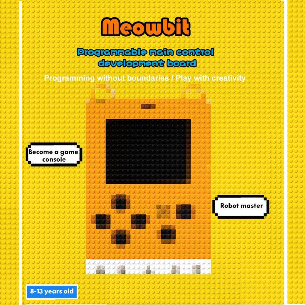 Đồ chơi STEM Meowbit Codable Console for Microsoft Makecode | Shopee ...