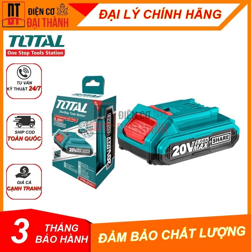 Pin Lithium 20V/2Ah Total TFBLI2001 | Shopee Việt Nam