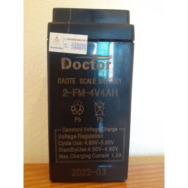 ÁC QUY 4V 4AH - ÁC QUY KHÔ CAO CẤP - CHUYÊN DÙNG CHO CÂN ĐIỆN TỬ , XE ...