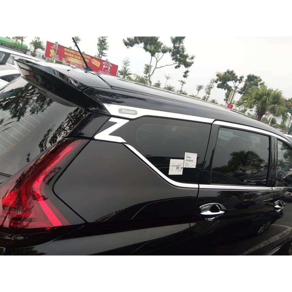 Nẹp chân kính, cong kính inox xe Xpander 2018- 2022 có chữ Z cao cấp ...
