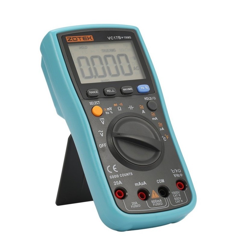 Đồng hồ vạn năng số ZOTEK VC17B+ True RMS - Chính hãng | Shopee Việt Nam