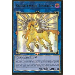 Thẻ bài Yugioh - TCG - Knightmare Unicorn / MGED-EN034' | Shopee Việt Nam
