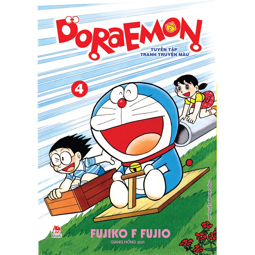 Truyện tranh Doraemon - Tuyển tập tranh truyện màu - Tập 4 - Fujiko F. Fujio - NXB Kim Đồng ...