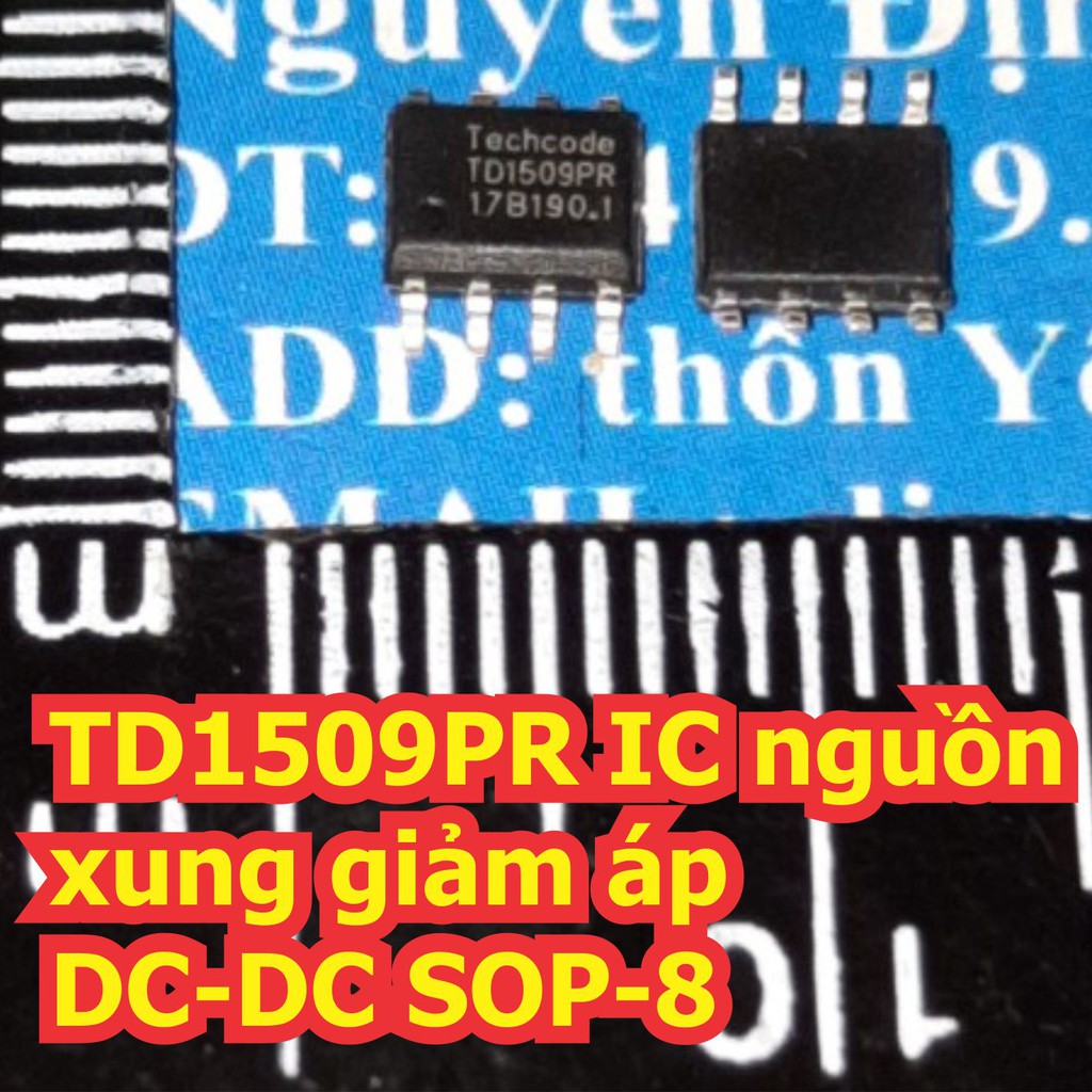 3 con TD1509PR TD1509 TD1509P5 SOP-8 IC nguồn xung giảm áp DC-DC kde7076 | Shopee Việt Nam