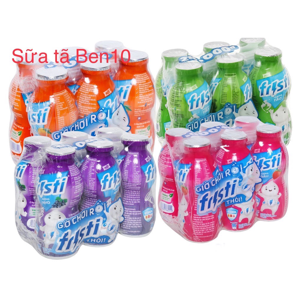 Sữa chua uống Fristy (lốc 6chai x80ml/hộp) | Shopee Việt Nam