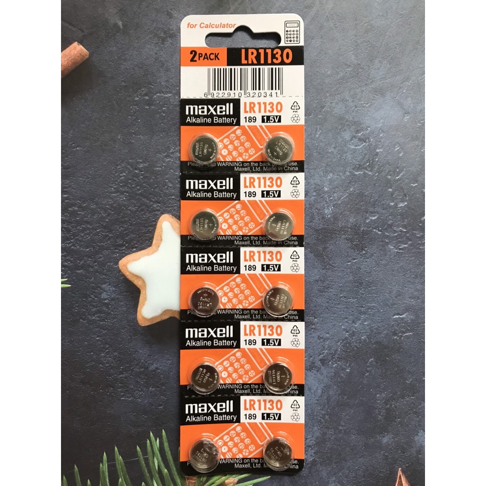 Pin Maxell LR1130 Chính Hãng (Dùng Cho Máy Tính - GIÁ 1 VIÊN) | Shopee ...
