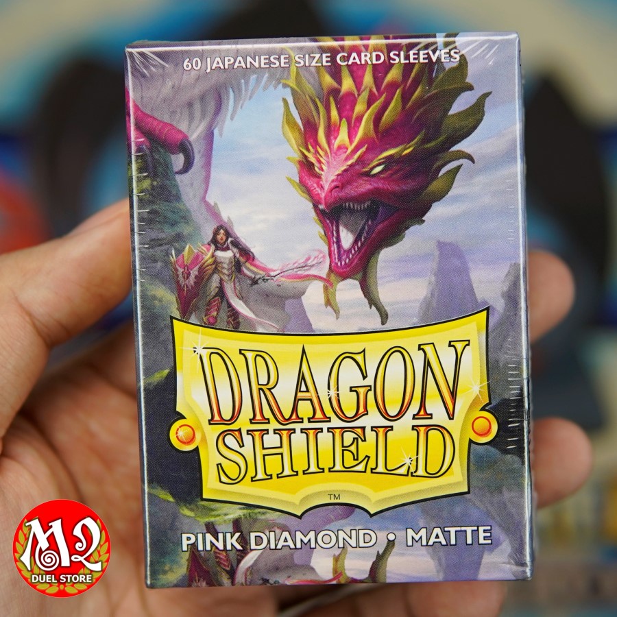 Bọc bài Yugioh Dragon Shield - Japanese size - PINK DIAMOND Matte - Màu ...