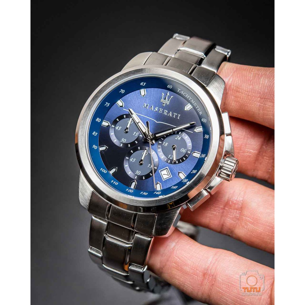 Đồng Hồ Nam Maserati Successo Chronograph Blue R8873621002 | Shopee ...