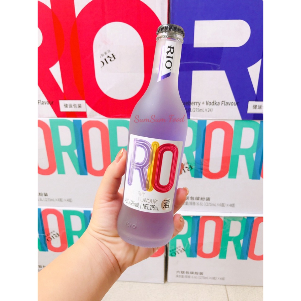 Rio Nước Trái Cây Cocktail Chai 275ml 🥂Mẫu Mới 🥂Nước Hoa Quả | Shopee ...