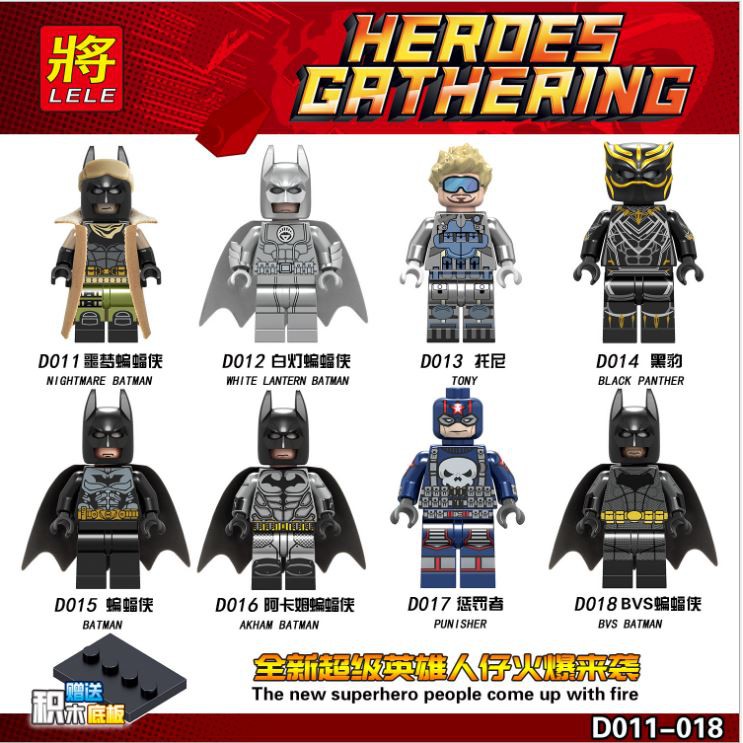 Minifigures Các Nhân Vật Trong Batman - Mini Non LEGO | Shopee Việt Nam