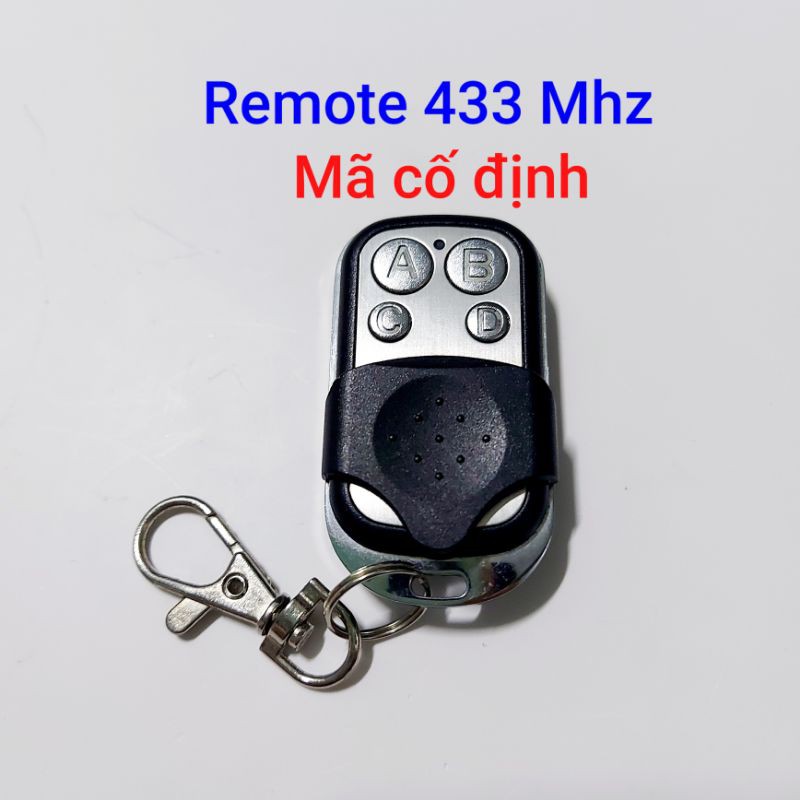 Remote 433 MHz - ABCD Fixed Code | Shopee Việt Nam
