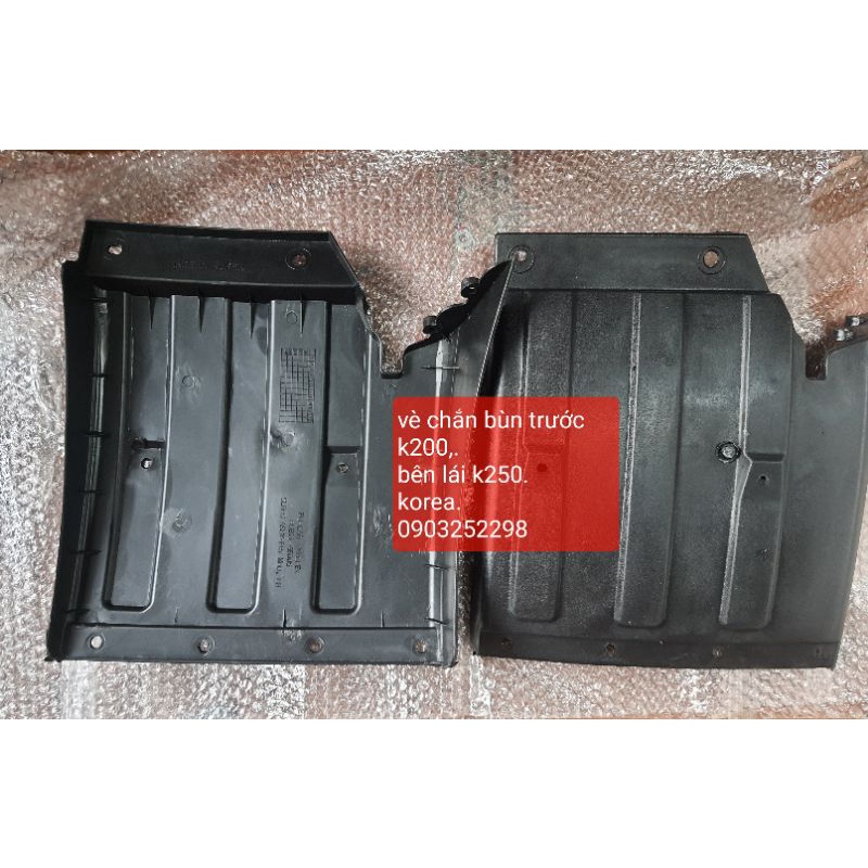 vè chắn bùn trước k200, k250 KOREA nhựa bên trên | Shopee Việt Nam