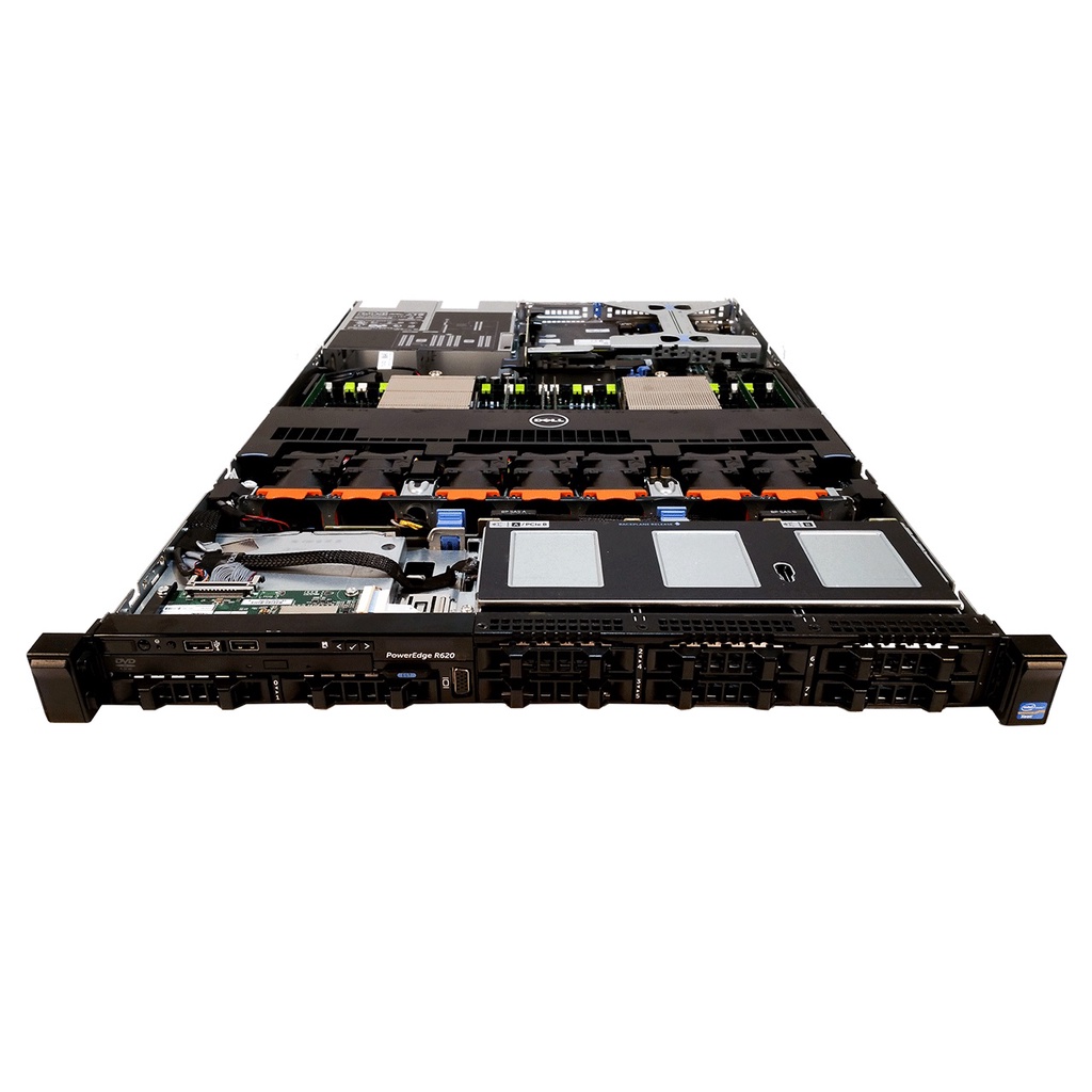 Máy chủ Dell R620, Rack 1U, Dual CPU Xeon Socket 2011, Card SAS PERC ...
