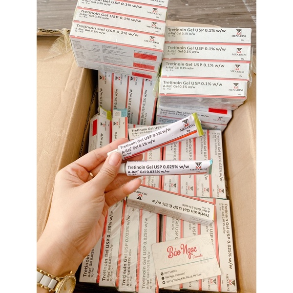 Tretinoin aret ⚜️ DATE MỚI ⚜️ Tretinoin Gel USP Aret - Giảm mụn, mờ ...