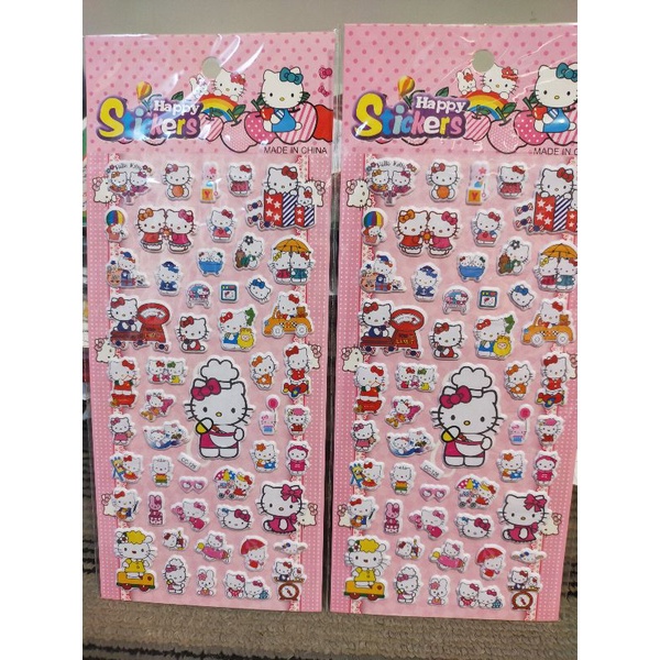 Sticker Hello kitty 3D, 5D, 5D size lớn nhân đôi | Shopee Việt Nam
