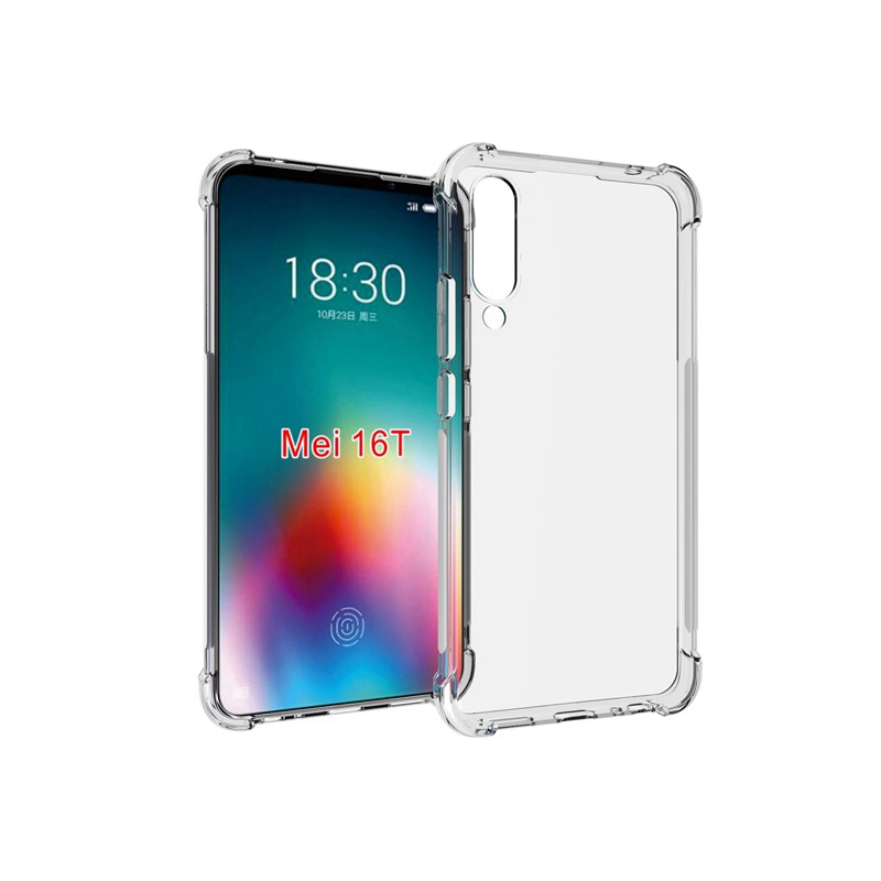 Ốp điện thoại TPU silicon mềm trong suốt chống trượt bảo vệ cho Meizu X8 16T note 8 9 | Shopee ...