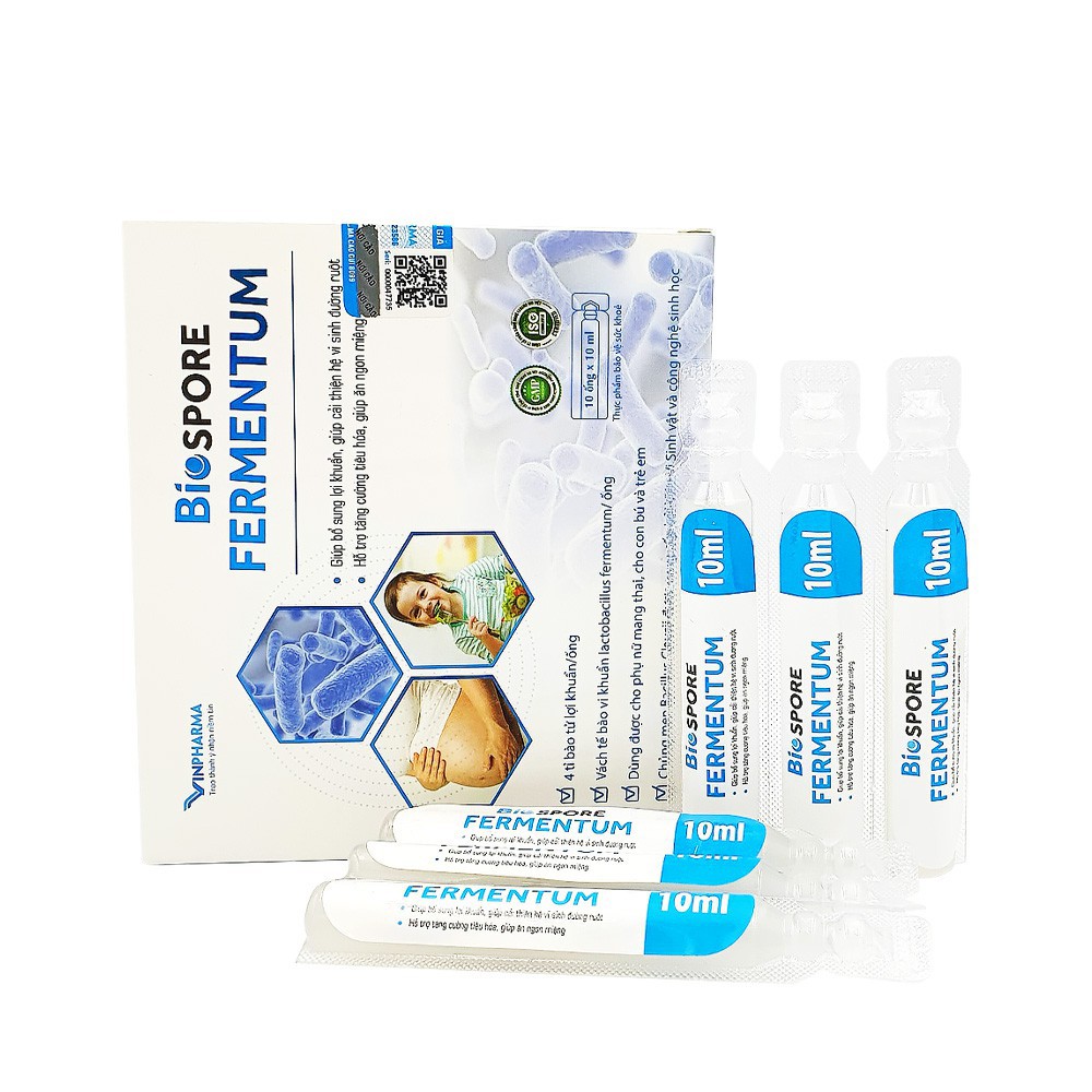 [CHÍNH HÃNG] Men vi sinh Biospore Fermentum giúp bổ sung lợi khuẩn, hỗ ...