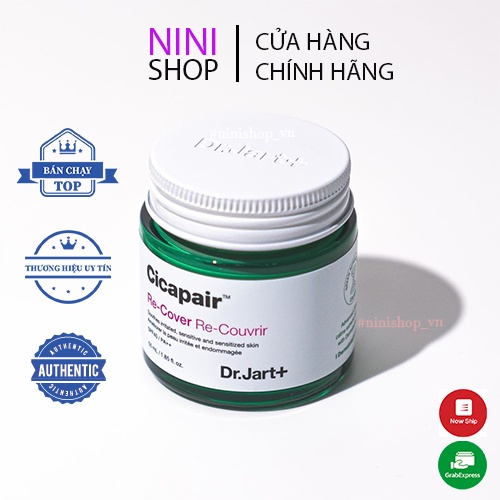 Kem dưỡng và phục hồi da tổn thương Dr.Jart+ Cicapair Re-Cover Re-Couvrir 55ml - Ninishop ...