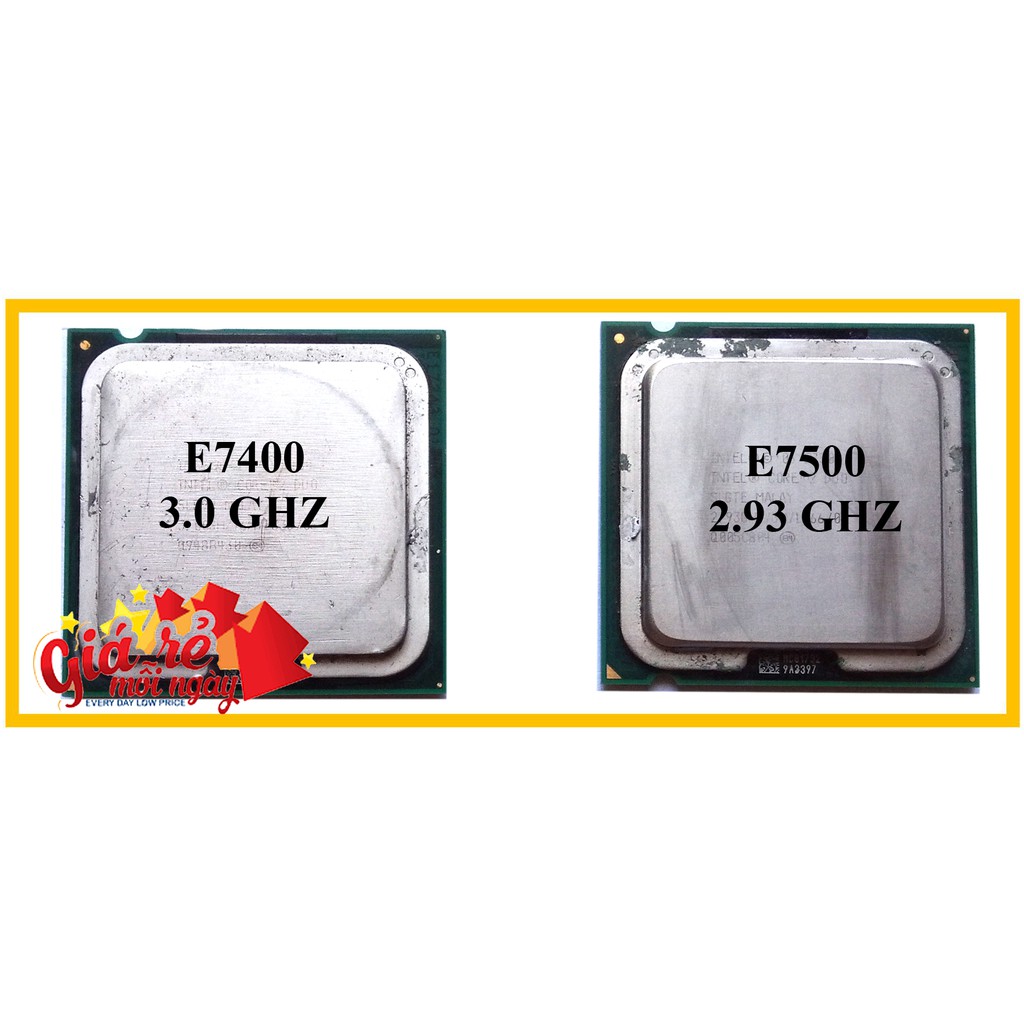 Combo CPU Intel E7500 socket 775 - Keo Tản Nhiệt HY510 Làm Mát CPU VGA ...