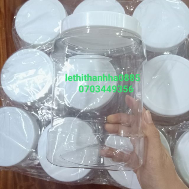 [Giá tốt] Combo 12 hũ nhựa Duy Tân 1550ml | Shopee Việt Nam