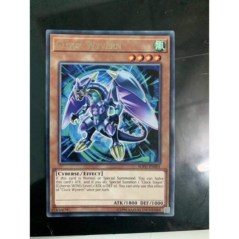 bài yugioh: clock wyvern | Shopee Việt Nam