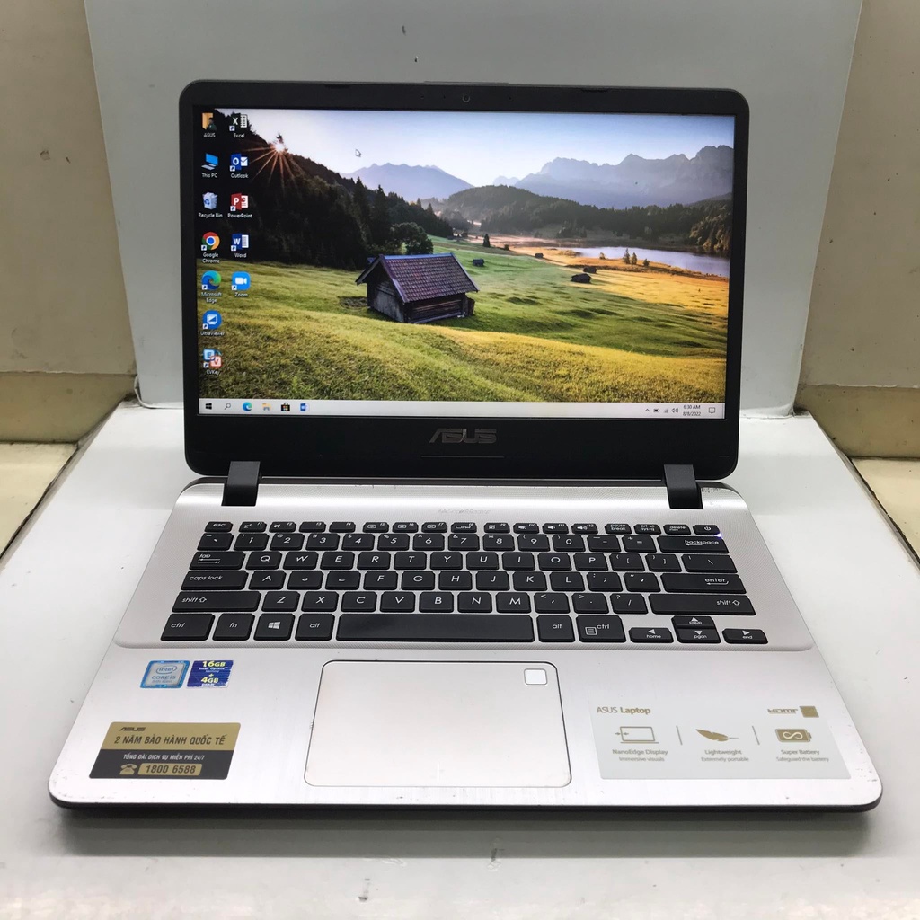 Máy Laptop Asus X407UA Intel Core i5 8250U, 4gb ram, 128gb ssd, Vga ...
