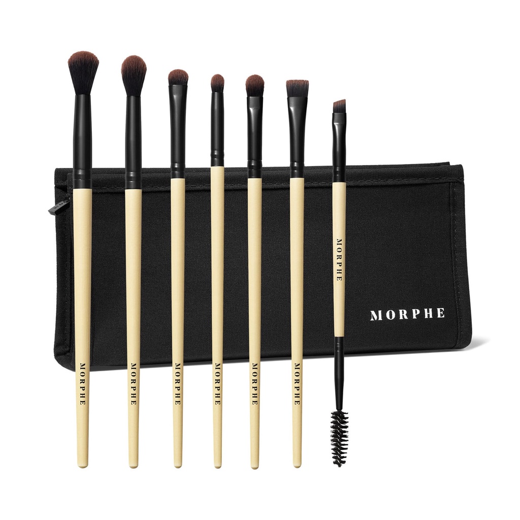 [CÓ SẴN] Bộ cọ mắt 7 cây kèm túi Morphe Earth To Babe Bamboo | Shopee ...