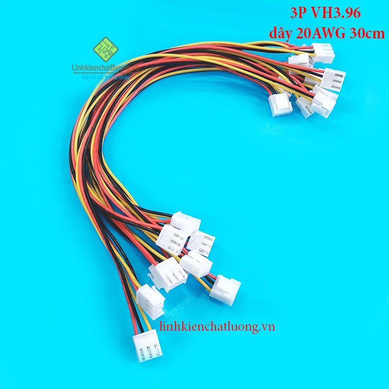 Combo 10 dây bus 3P VH3.96 dây 20AWG 2 đầu cắm dài 30cm | Shopee Việt Nam
