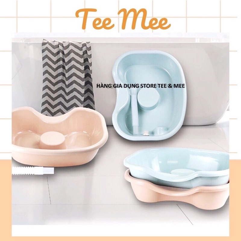 Chậu gội đầu tại giường cho người già, bà bầu, trẻ nhỏ Nhựa Việt Nhật -Thau gội đầu tiện ích ...