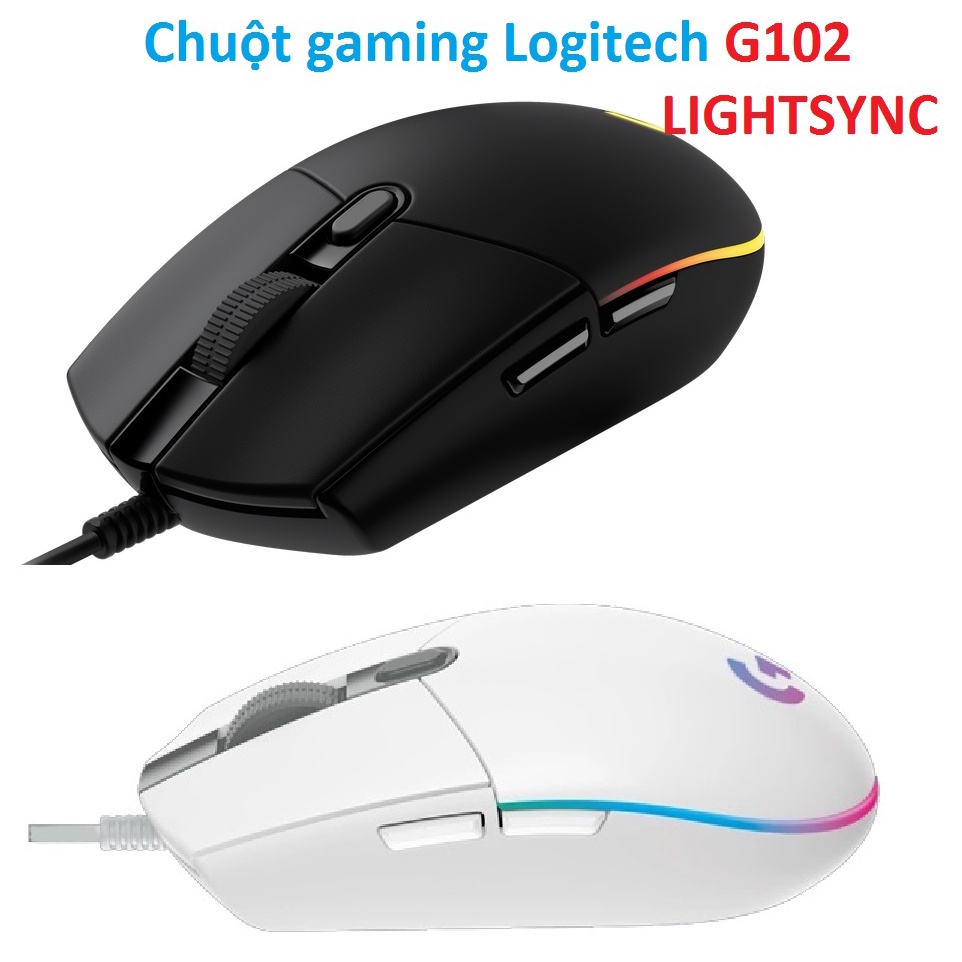 chuột Gaming Logitech G102 LIGHTSYNC | Shopee Việt Nam