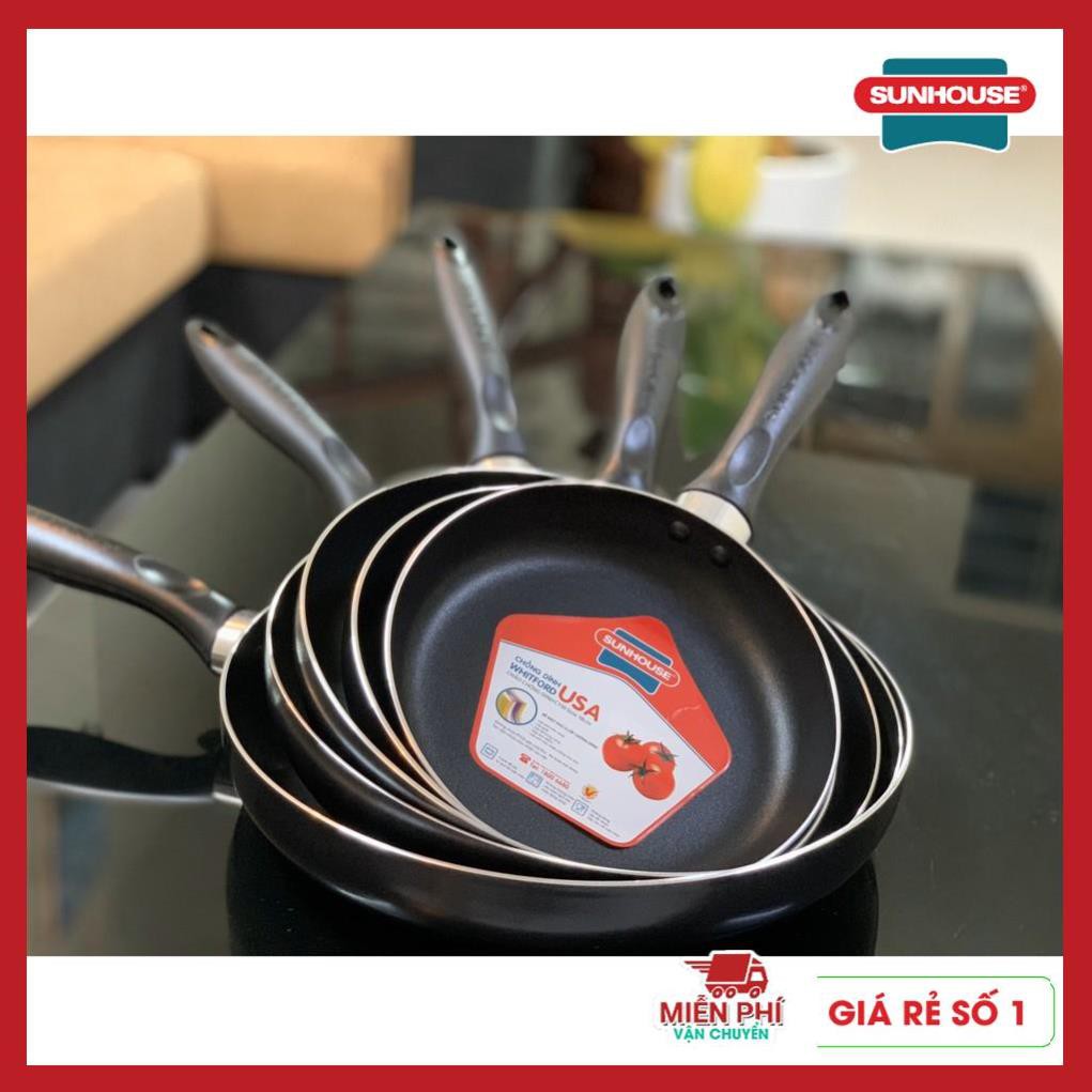 Chảo chống dính không từ Sunhouse, chảo trơn Sunhouse [ CT18, CT20, CT24, CT26, CT28, CT30 ...