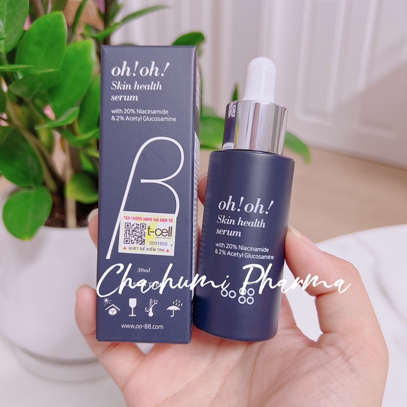 Tinh Chất Dưỡng Sáng Da oh!oh! Skin Health Serum (with 20% Niacinamide & 2% Acetyl Glucosamine ...