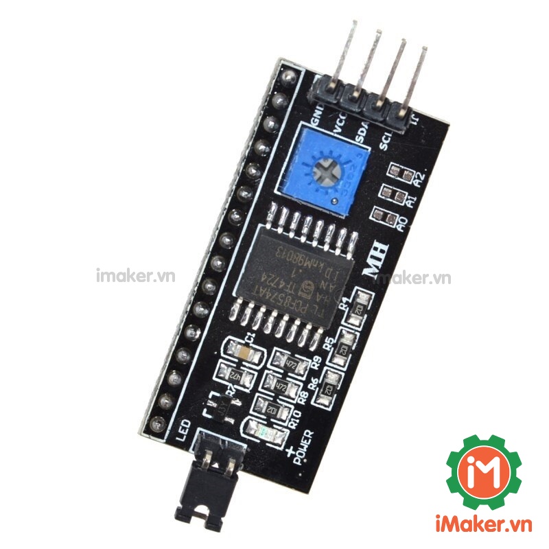 Mạch Chuyển Giao Tiếp LCD1602, LCD1604, LCD2004 Sang I2C | Shopee Việt Nam