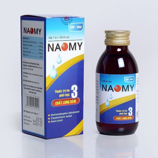 Siro Naomy giảm ho TW3 Lọ 60ml | Shopee Việt Nam