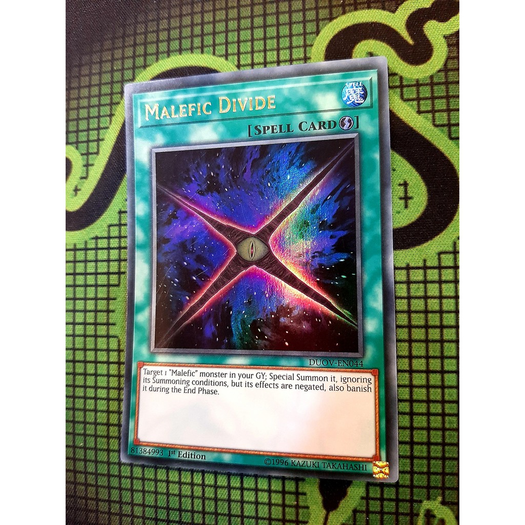 [ Đỗ Lạc Shop ] Thẻ Bài Yugioh Spell Malefic Divide - DUOV-EN044 ...