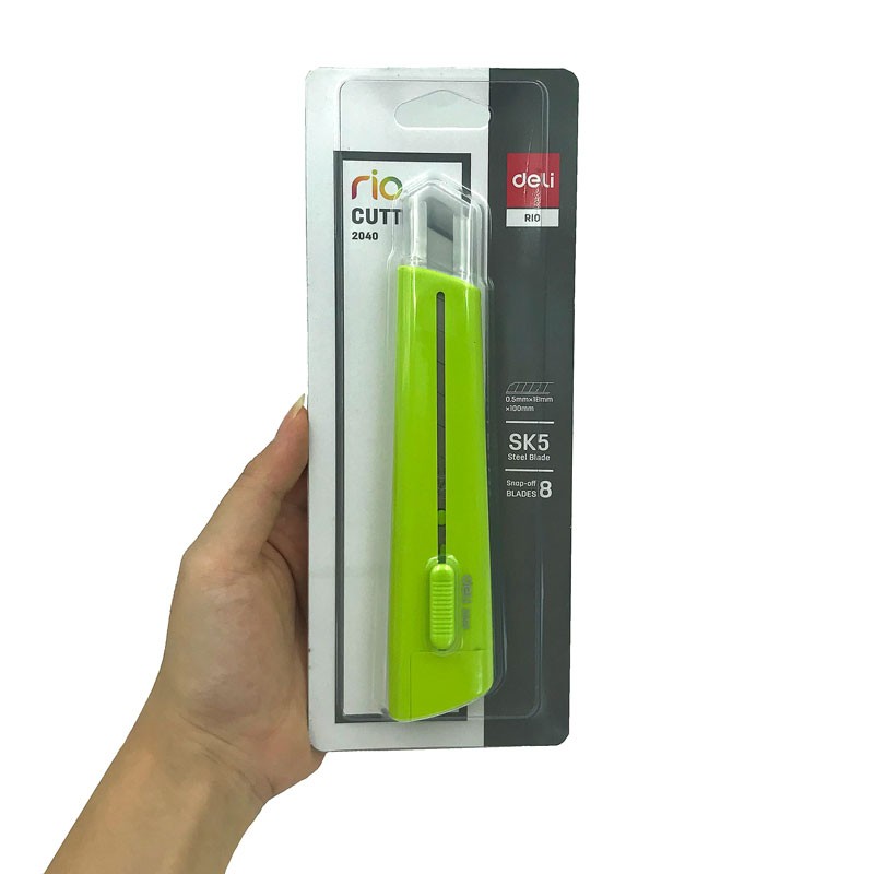 Dao rọc giấy lớn Deli 2040 siêu cute | Shopee Việt Nam