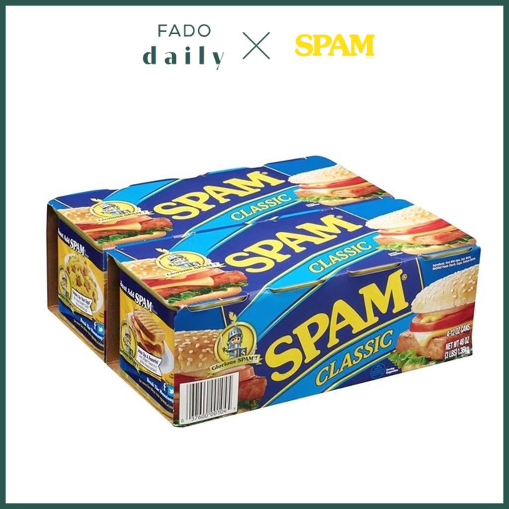 [Hcm] Thịt Hộp Spam Classic 340G (Lốc 8 Hộp) - Nhập Khẩu Mỹ | Shopee Việt Nam