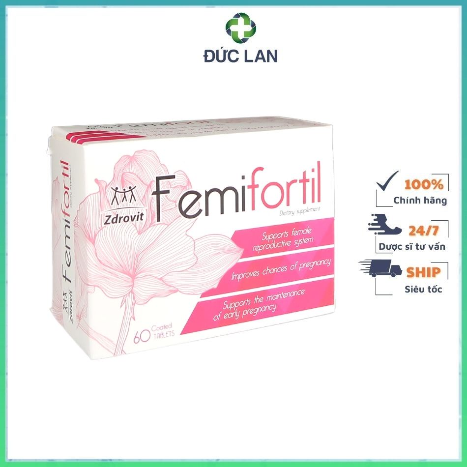 FEMIFORTIL HỘP 60 VIÊN - CÂN BẰNG NỘI TIẾT TỐ NỮ. | Shopee Việt Nam