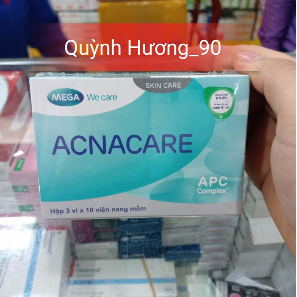 Viên uống ACNACARE - hỗ trợ giảm mụn,đẹp da | Shopee Việt Nam