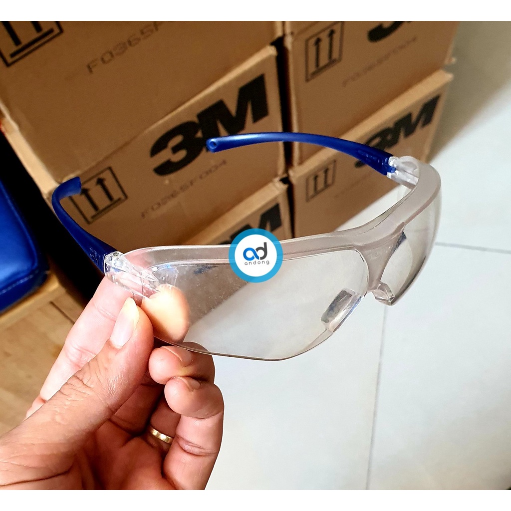 Kính bảo hộ 3M V34 chống bụi và tia UV (3M 10434) | Shopee Việt Nam