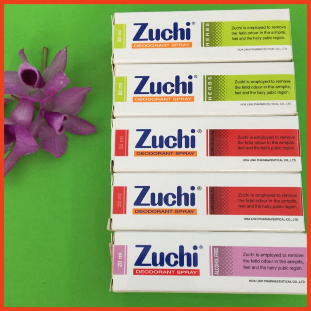 Xịt khử mùi ZUCHI các màu (20ml) [CHÍNH HÃNG] | Shopee Việt Nam