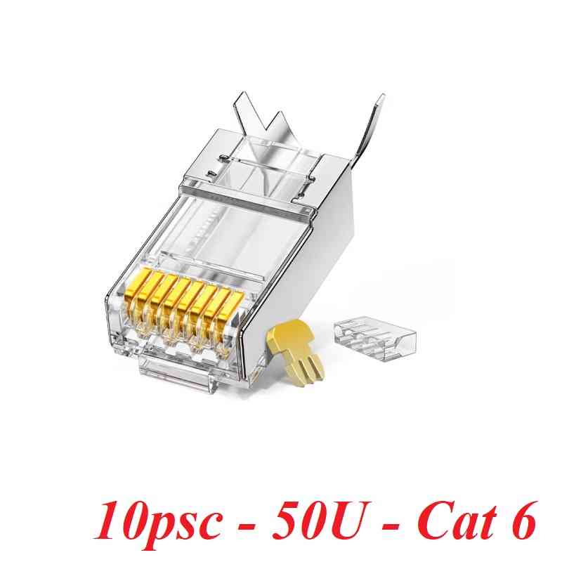 Ugreen 20842 10Pcs Cat6 Ftp Rj45 Modular Plugs Two Piece NW178 | Shopee ...