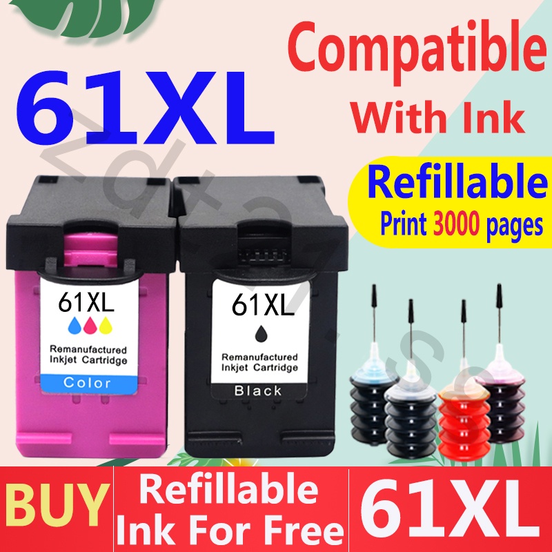 Hộp Đựng Mực HP 61 HP61XL HP 61 HP 61 Black HP 61 HP 61XL 1000 1010 1050 1510 | Shopee Việt Nam