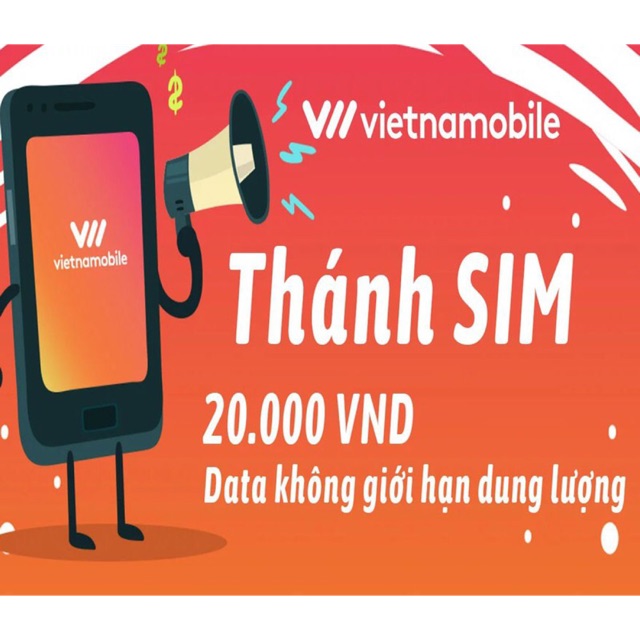 Thánh sim vietnam mobile 4G không giới hạn lưu lượn | Shopee Việt Nam